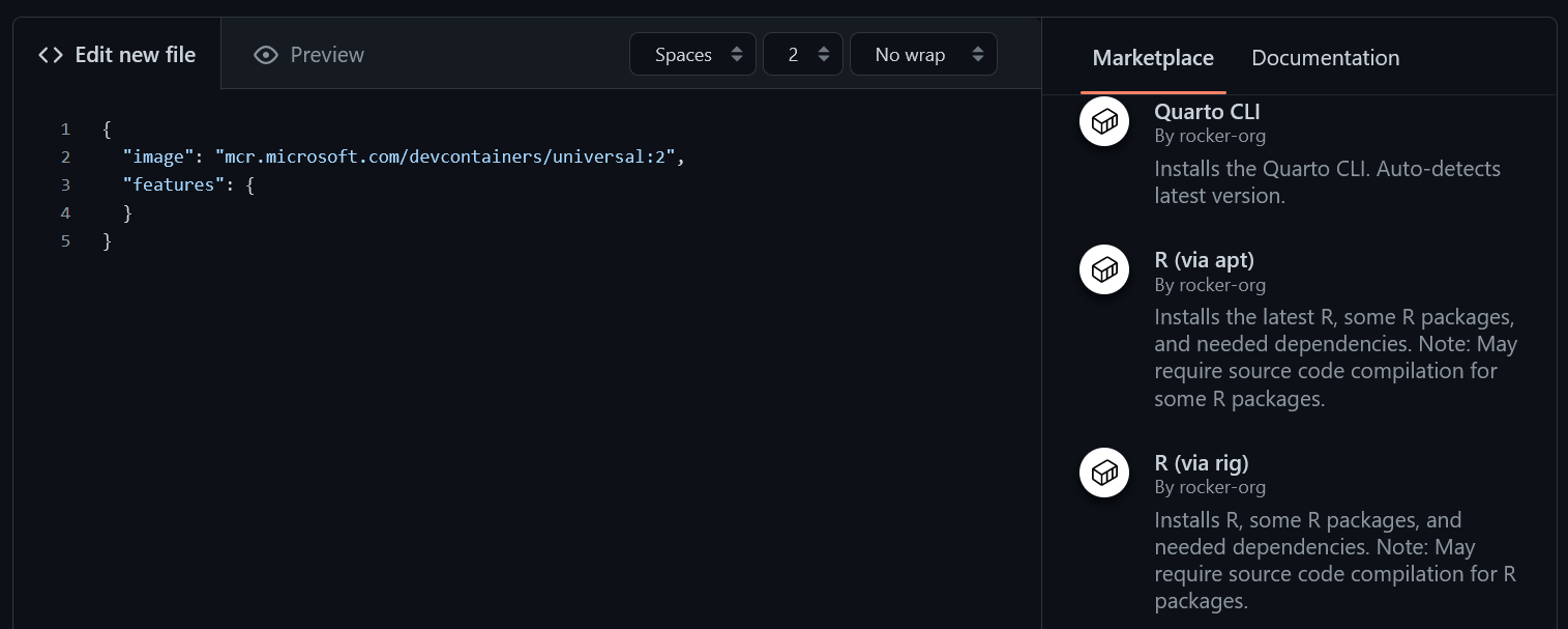 Add new pages for Dev Container (Features) · Issue #77 · rocker-org/website · GitHub