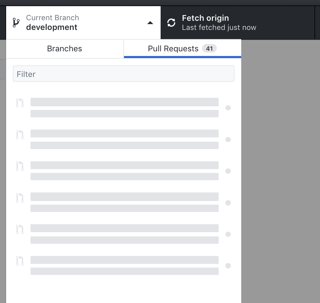 Desktop does not accurately reflect the latest pull requests from ...
