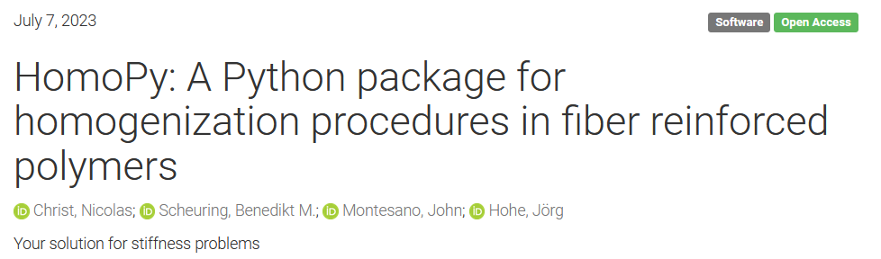 [REVIEW]: A Python package for homogenization procedures in fiber ...