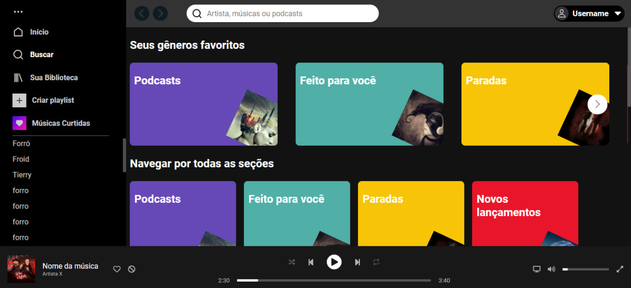 GitHub - gabrieldev525/spotify-clone