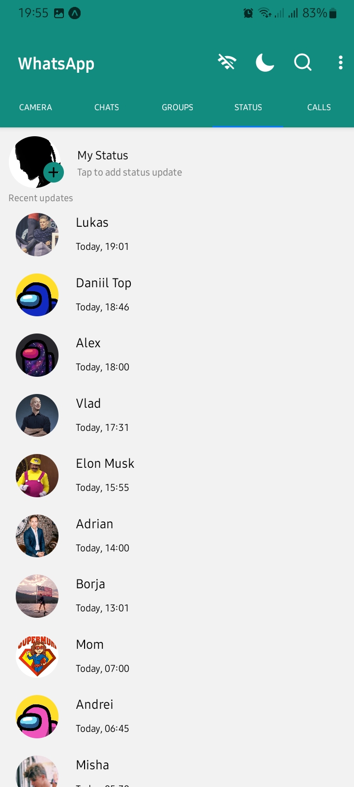GitHub - Kibetdonald/WhatsApp-Messenger-Clone: A WhatsApp UI clone using react native
