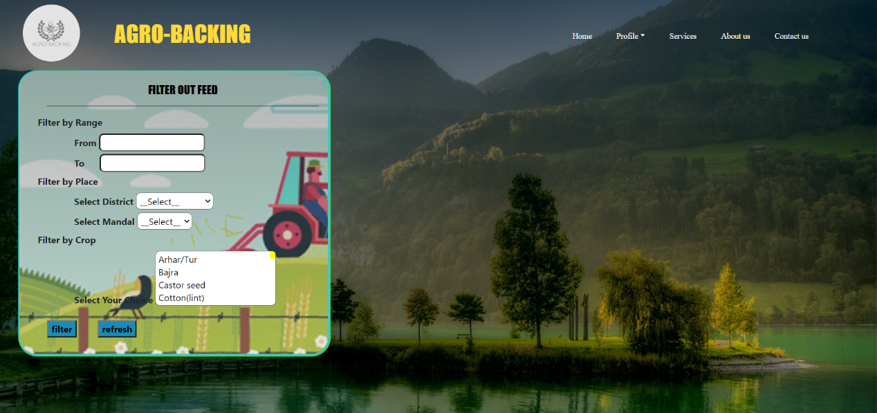 GitHub - dumbcache/agro-backing