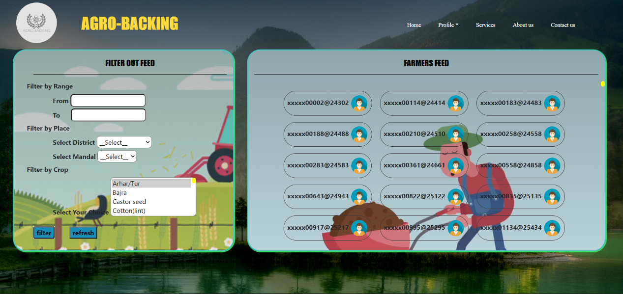 GitHub - dumbcache/agro-backing