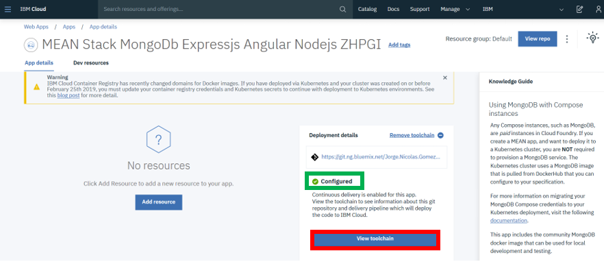 GitHub - emeloibmco/IBMCloudMEANCRUD: Hands On para construir ...