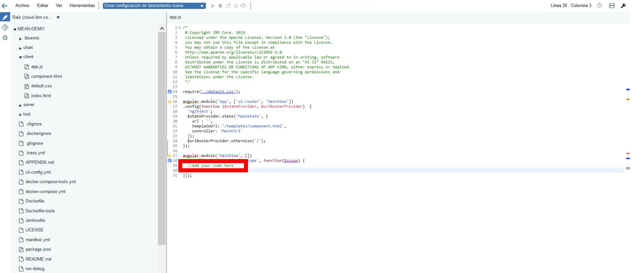 GitHub - emeloibmco/IBMCloudMEANCRUD: Hands On para construir ...