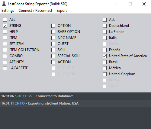 GitHub - nicolasgomez1/LastChaos-String-Exporter: Basic LastChaos String Exporter