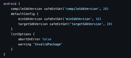 Does this library will support Android API 30? (Android 11) (SDK 30) · Issue #1064 · react ...