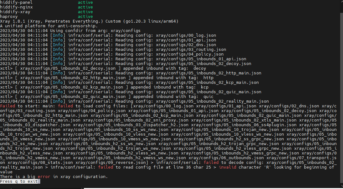 مشکل در arm64 · Issue #890 · hiddify/Hiddify-Manager · GitHub