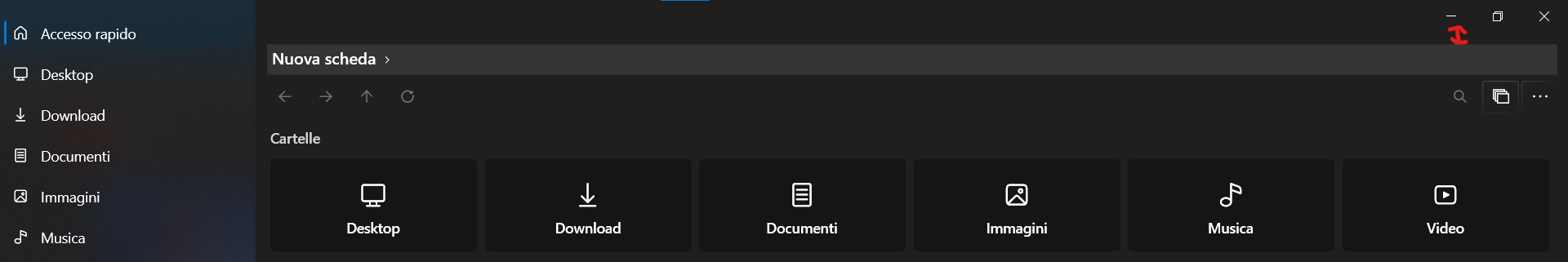 Gap between title bar and address bar doubles when tabs are enabled ...