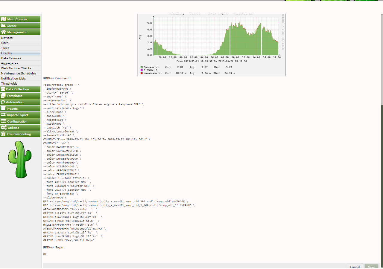 Standalone thresholds based on graph with serveral DS don't work for DS after the 1st one ...