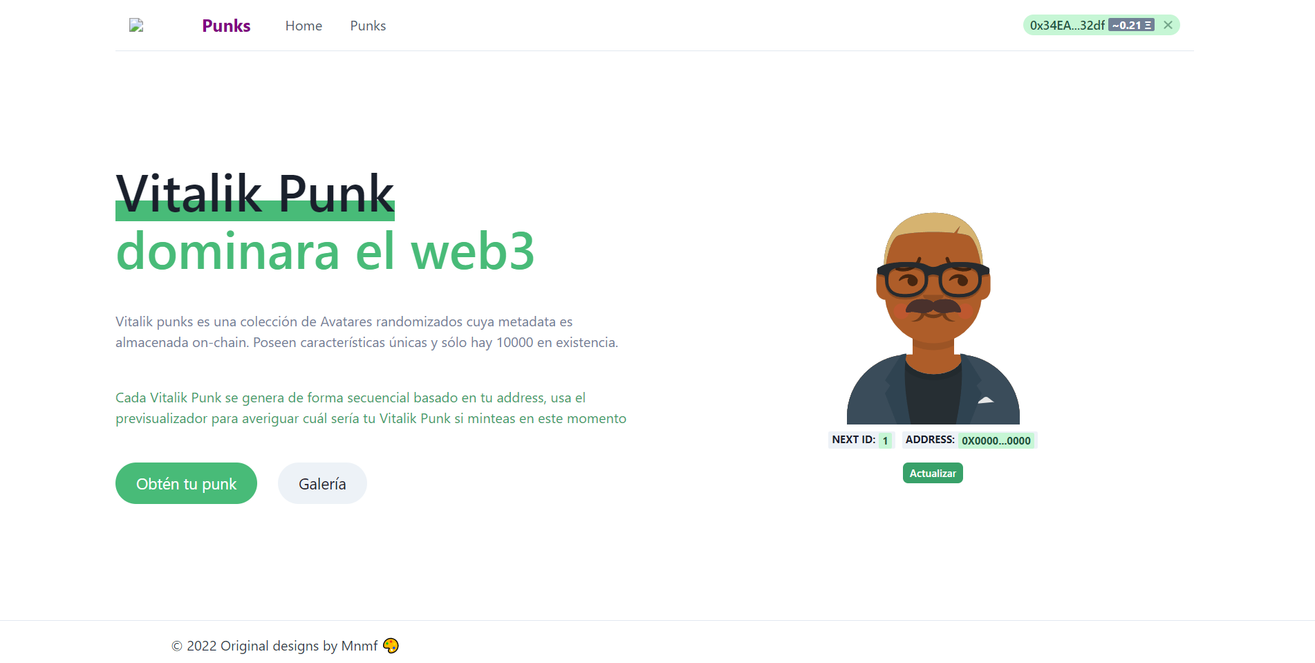 GitHub - MNMF/vitalik-punk-interface