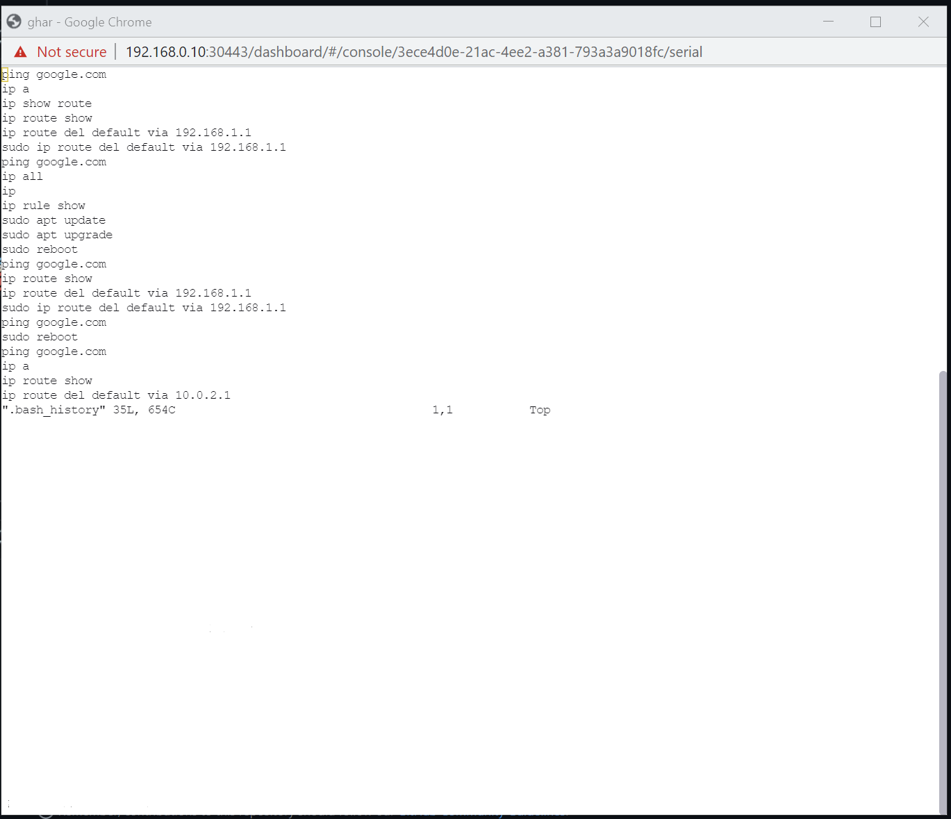 [BUG] Console output garbled · Issue #751 · harvester/harvester · GitHub