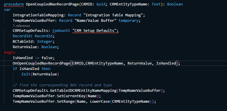 [Event Request] codeunit 5330 "CRM Integration Management ...