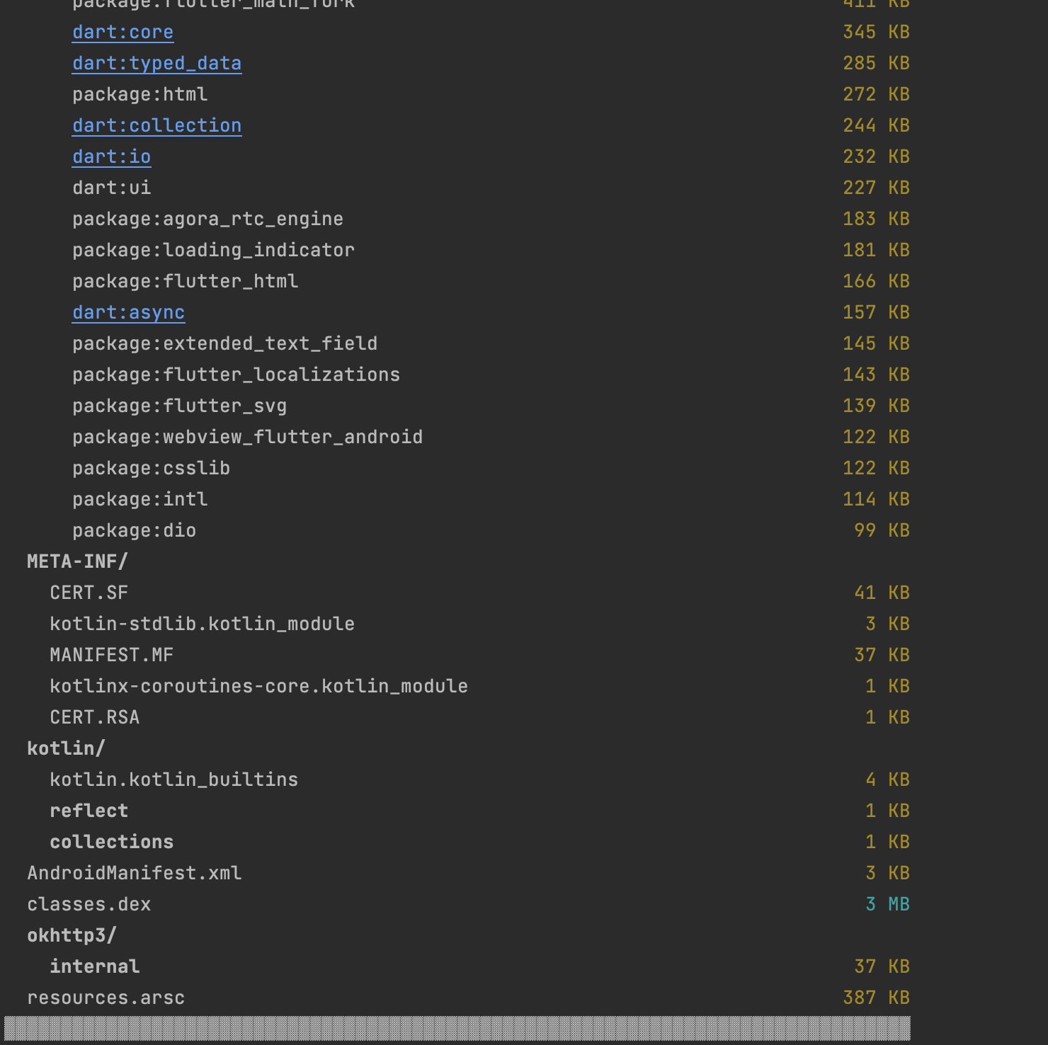 包体积过大 · Issue #1007 · AgoraIO-Extensions/Agora-Flutter-SDK · GitHub