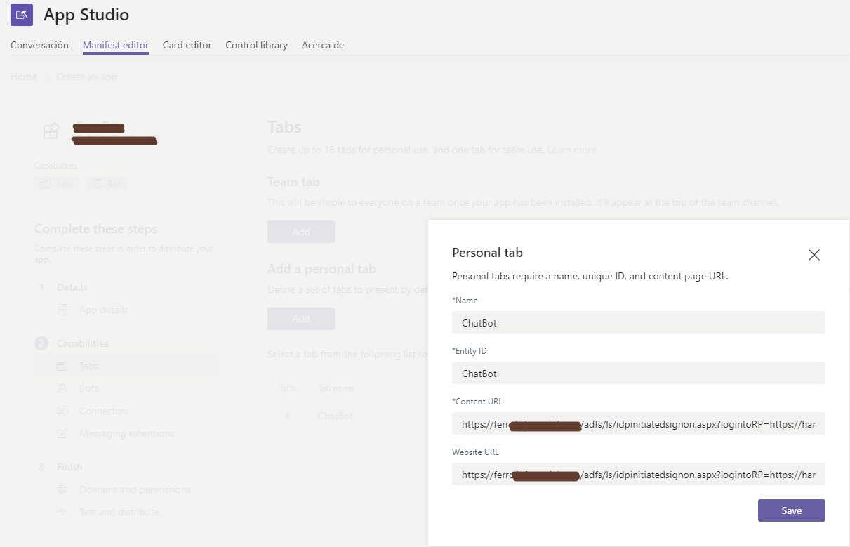 Unexpected behaviour with app created from App Studio · Issue #890 · MicrosoftDocs/msteams-docs ...