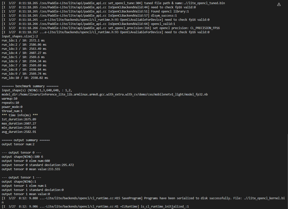 使用官方paddle_picodet模型转换至nb在rk3399上测试时:Aborted · Issue #10127 · PaddlePaddle/Paddle-Lite · GitHub