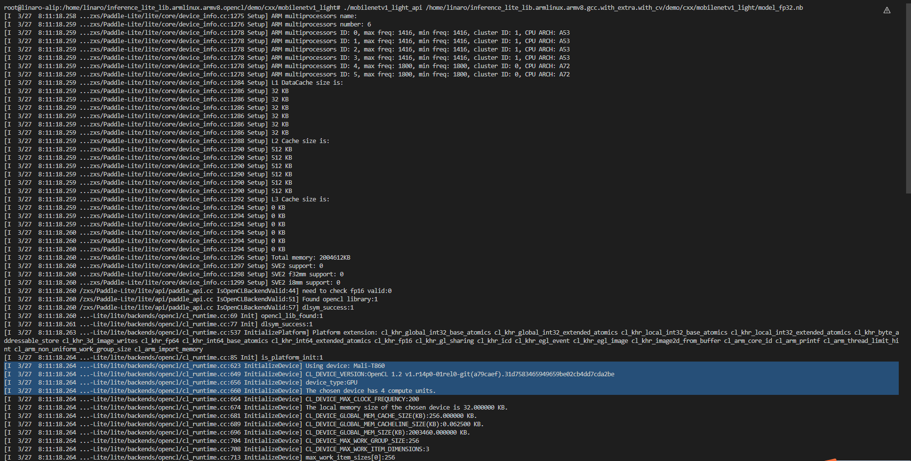 使用官方paddlepicodet模型转换至nb在rk3399上测试时aborted · Issue 10127 · Paddlepaddlepaddle Lite · Github 4954