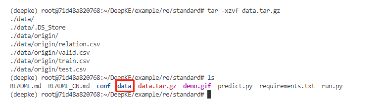 dockerfile部署后，训练和预测都会报错 · Issue #248 · zjunlp/DeepKE · GitHub