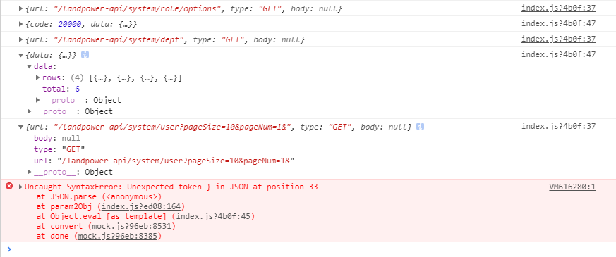 使用mock ，get传参 ， 一直报错 · Issue #3193 · PanJiaChen/vue-element-admin · GitHub