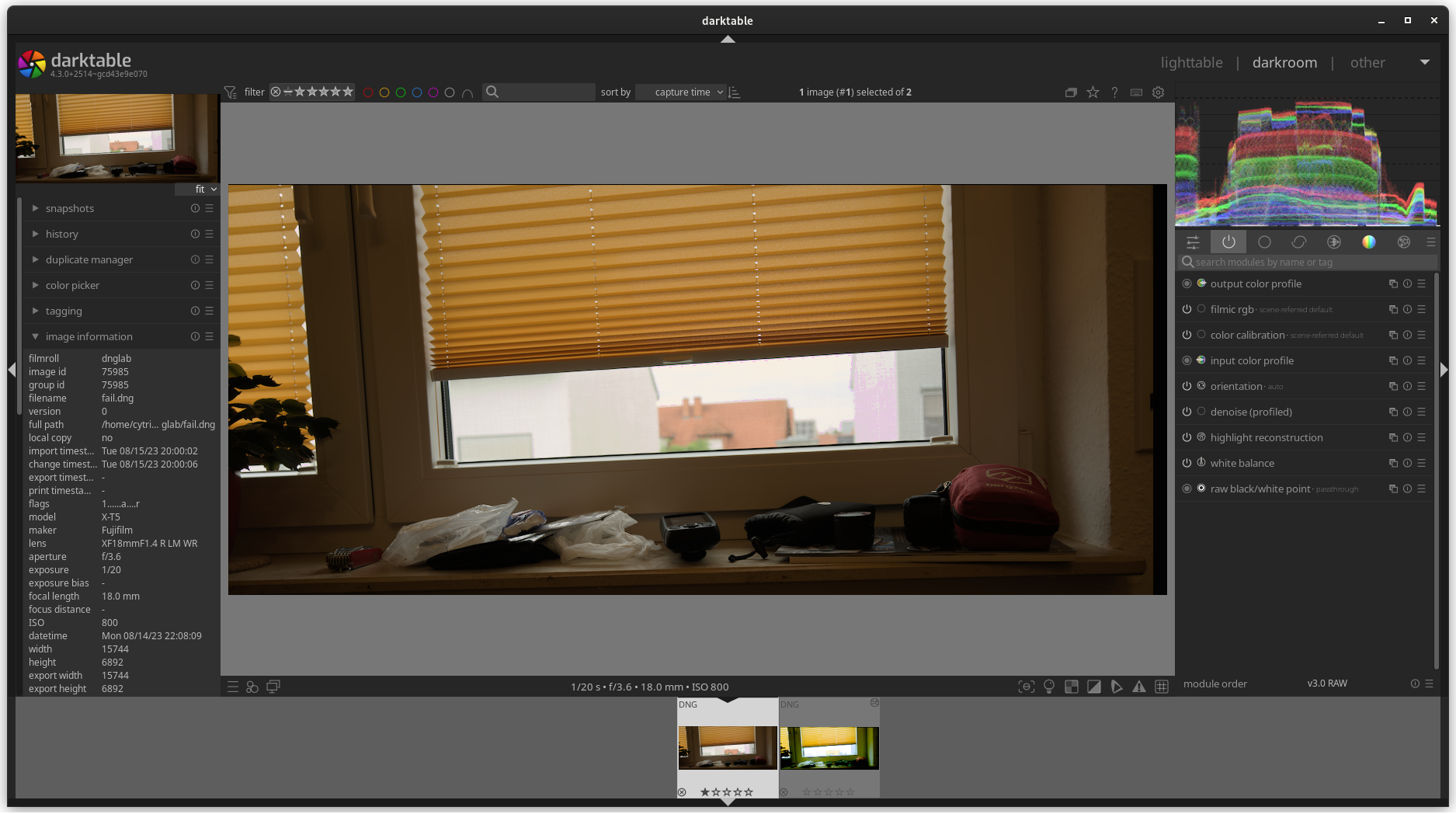 DNG ActiveArea instructs to crop on top, but darktable crops on bottom · Issue #15069 ...