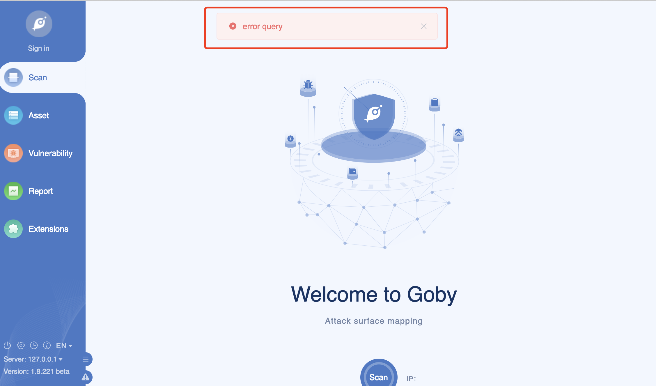 error query · Issue #146 · gobysec/Goby · GitHub