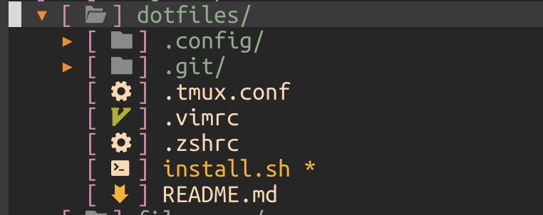 NERDTree: square brackets around icon on sourcing vimrc · Issue #154 · ryanoasis/vim-devicons ...