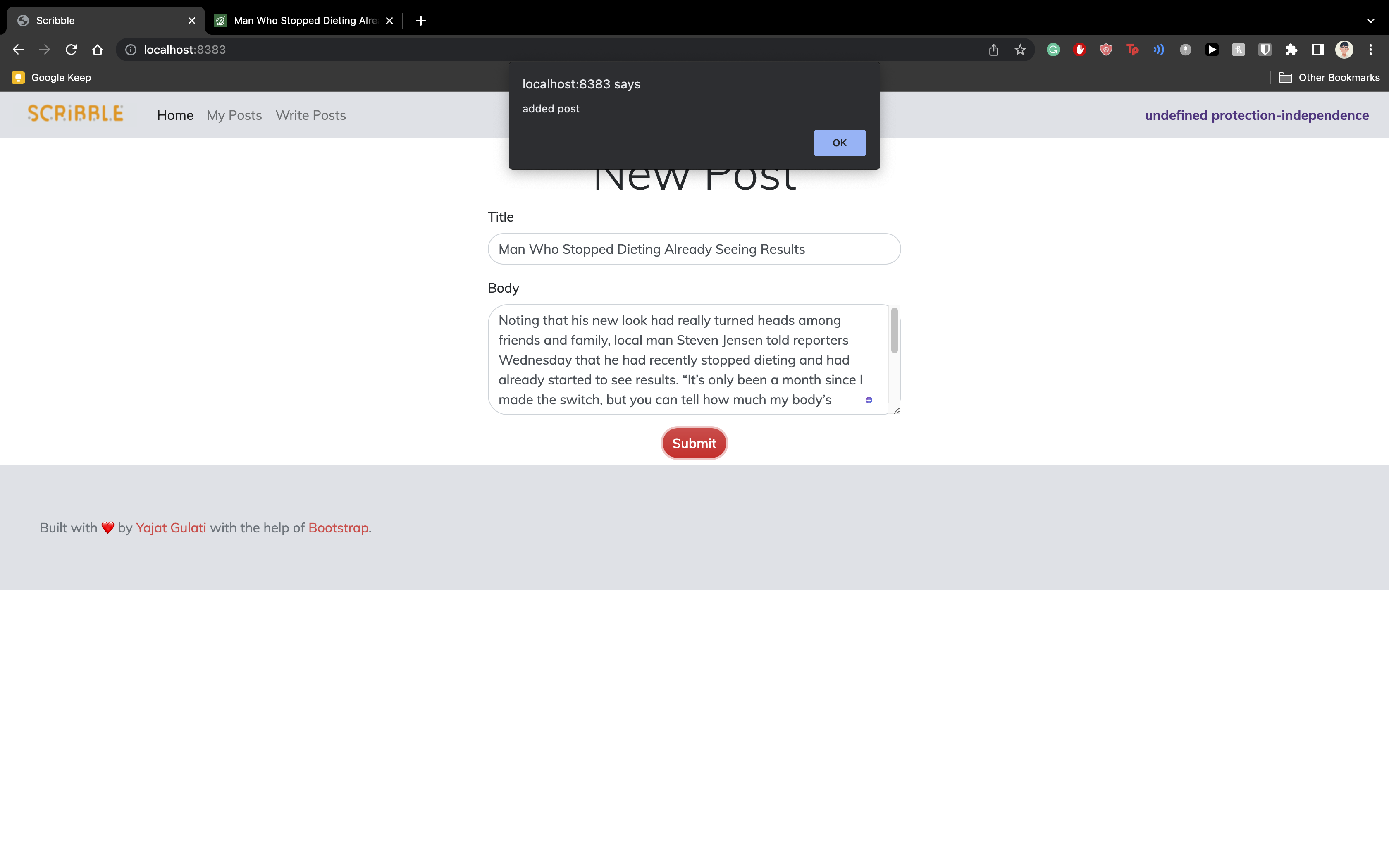 GitHub - sheldor07/social-media-app
