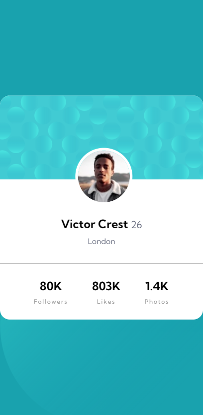 GitHub - LiyanNguyen/profile-card-component: A simple profile card UI ...