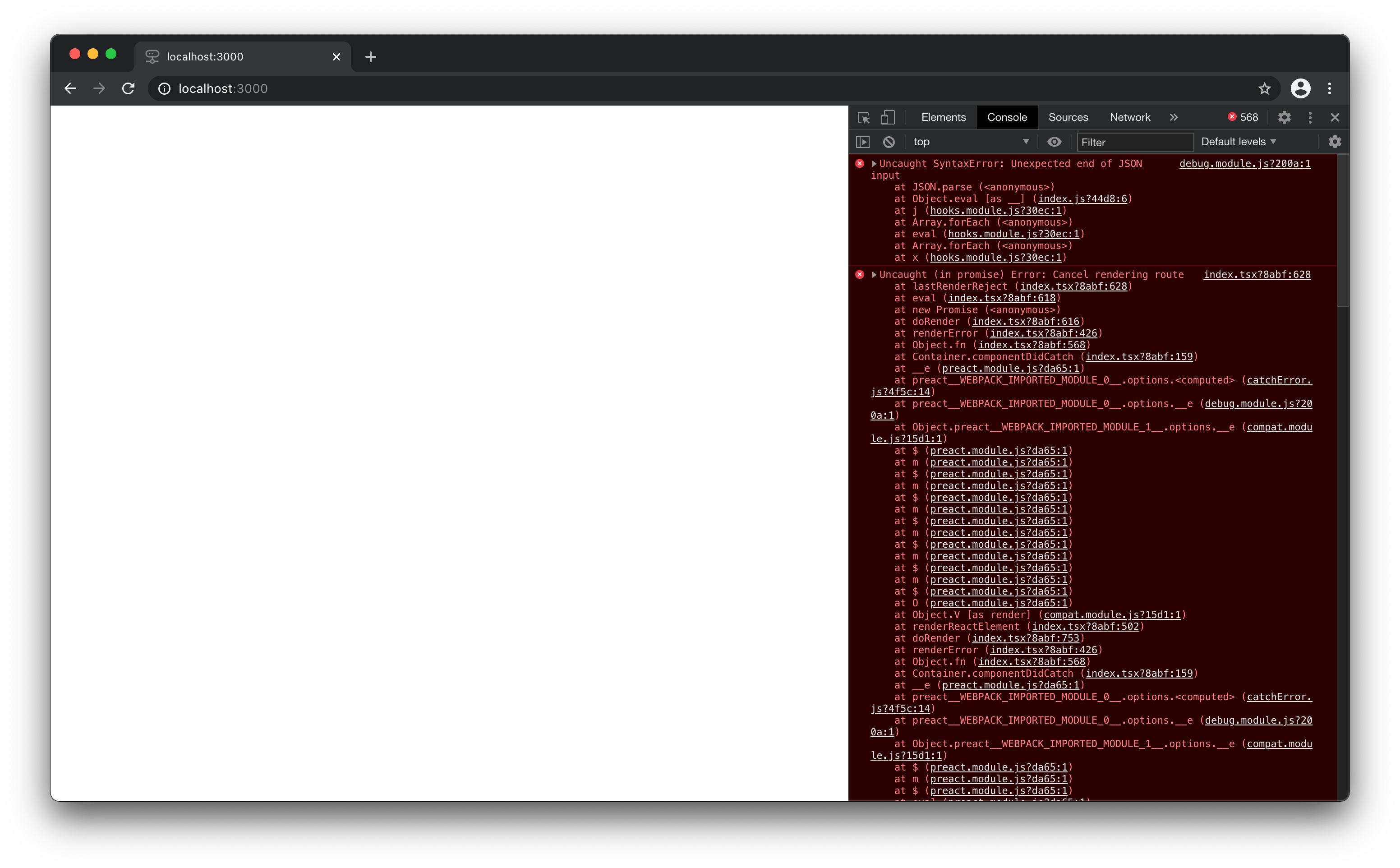 Preact Can T Render Error Message · Issue 20666 · Vercel Next Js · Github