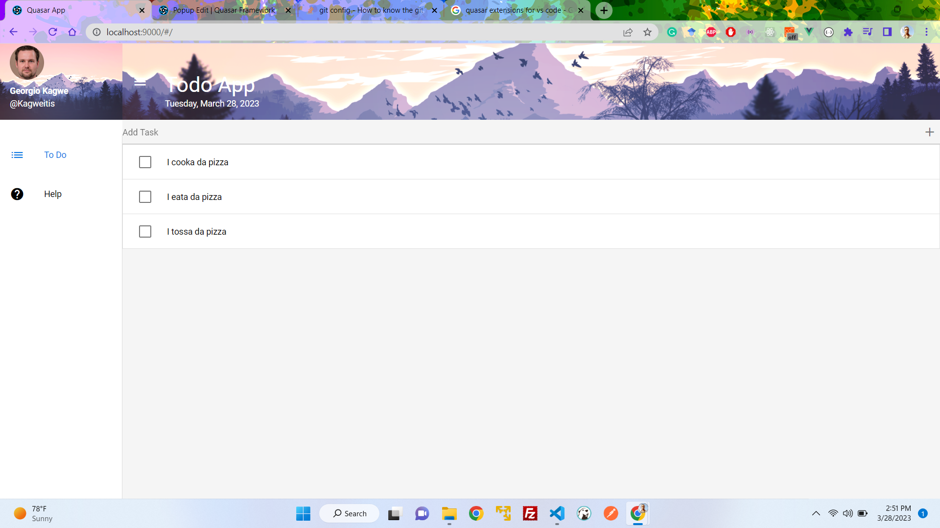 GitHub - Kagweitis/Quasar-To-Do