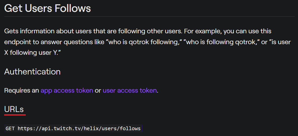 Some minor mistakes and typos in the docs · Issue #695 · twitchdev/issues · GitHub