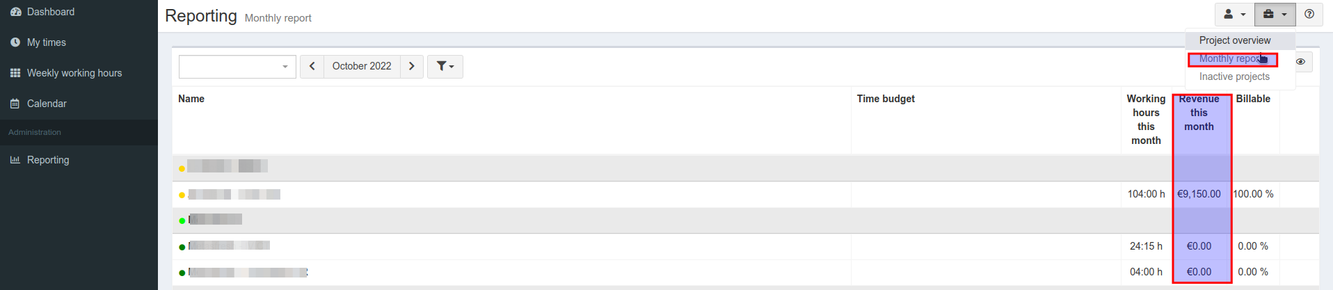 Visibility of project budget for User Role · Issue #3626 · kimai/kimai · GitHub