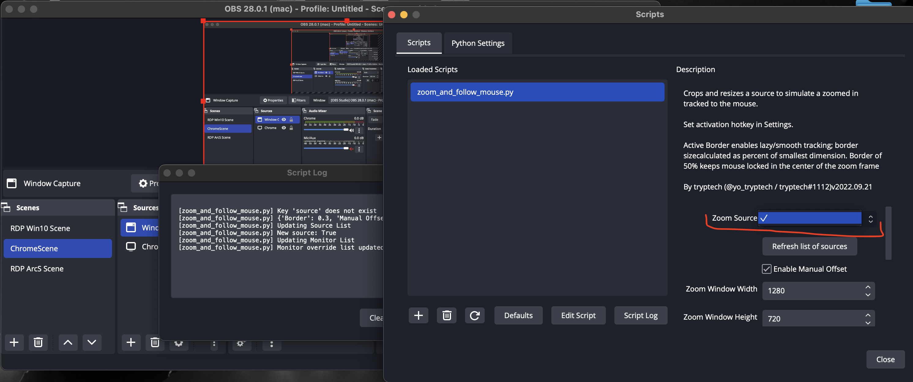 Zoom source empty list · Issue #67 · tryptech/obs-zoom-and-follow · GitHub