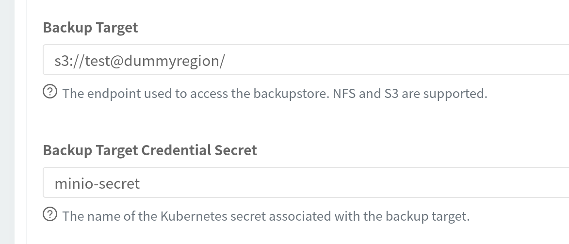 [BUG] Blank Error message: trying to configure minIO S3 backup · Issue ...