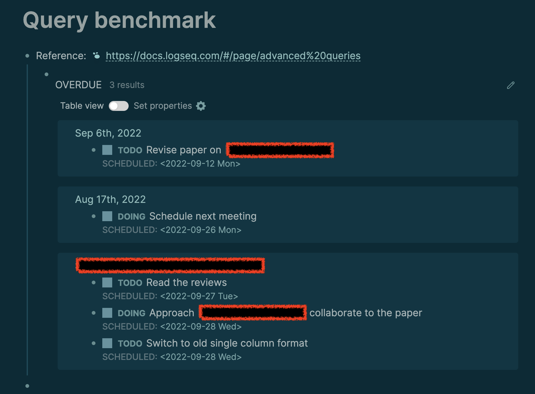 Same Query Emoji In The Title Different Results · Issue 6849 · Logseqlogseq · Github