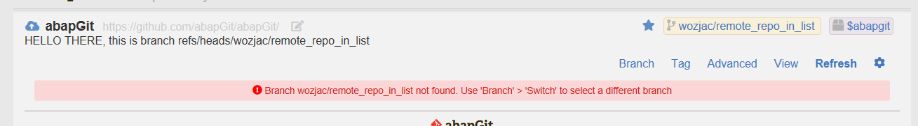 "Cannot switch origin twice" in remote settings is confusing · Issue #4919 · abapGit/abapGit ...