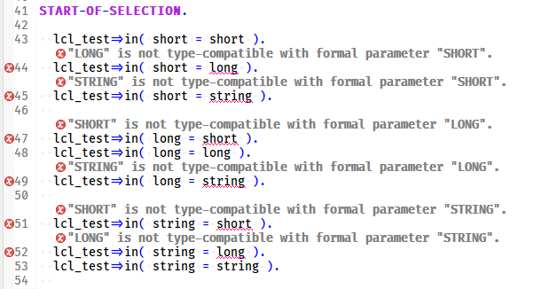 Abaplint Does Not Catch Syntax Error Char String Assignment · Issue 2185 · Abaplintabaplint