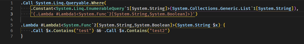Missing apostrophe in string display of Queryable expression · Issue #80069 · dotnet/runtime ...