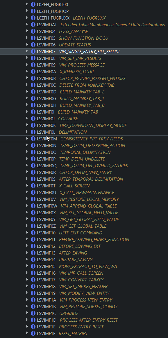 FUGR includes with author SAP are skipped · Issue #2674 · abapGit/abapGit · GitHub