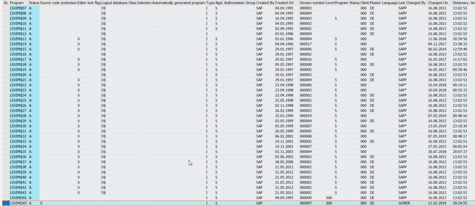 FUGR includes with author SAP are skipped · Issue #2674 · abapGit/abapGit · GitHub