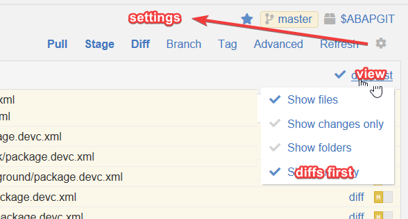 Reposition Repo Filters · Issue 3478 · Abapgitabapgit · Github