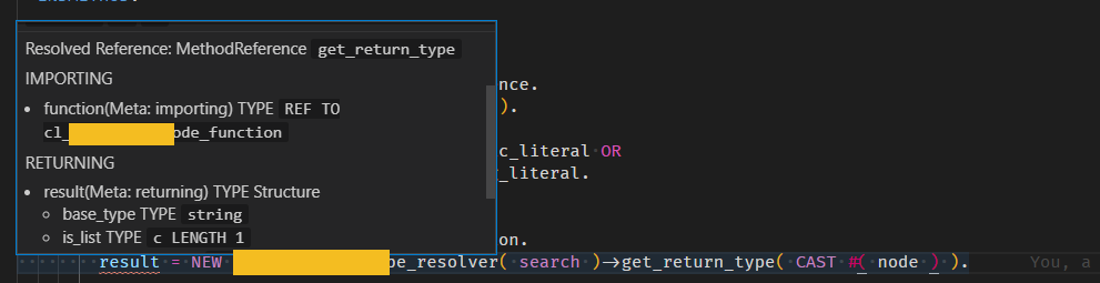 cast, todo, infer type · Issue #1409 · abaplint/abaplint · GitHub