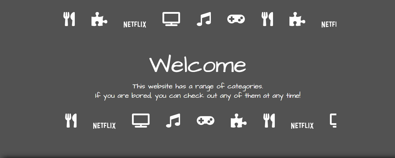 Give Me Entertainment! | Devpost