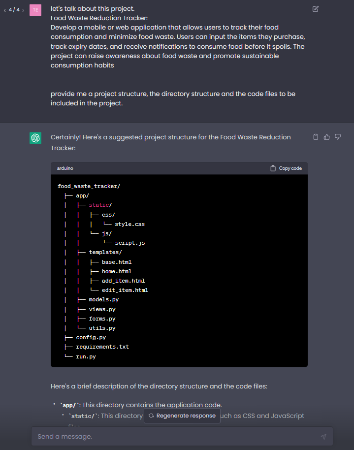 GitHub - tardigrade-10/food_waste_control_app