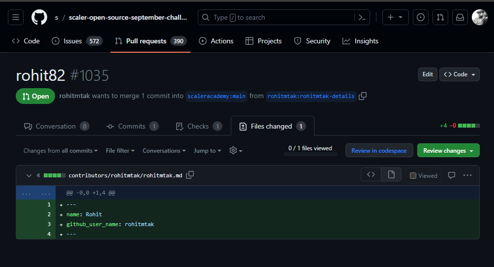 rohit82 · Issue #1033 · scaleracademy/scaler-open-source-september-challenge · GitHub