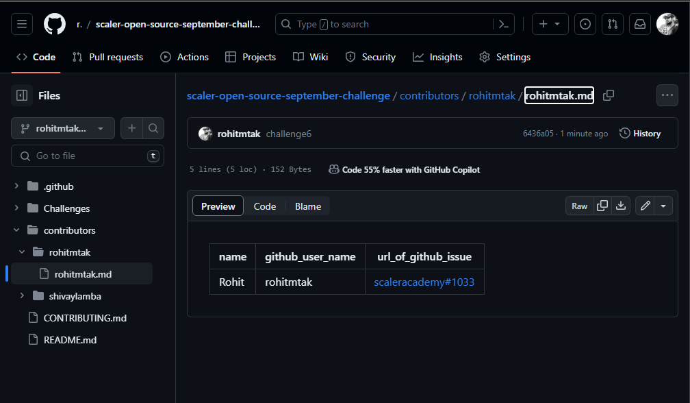 rohit82 · Issue #1033 · scaleracademy/scaler-open-source-september-challenge · GitHub