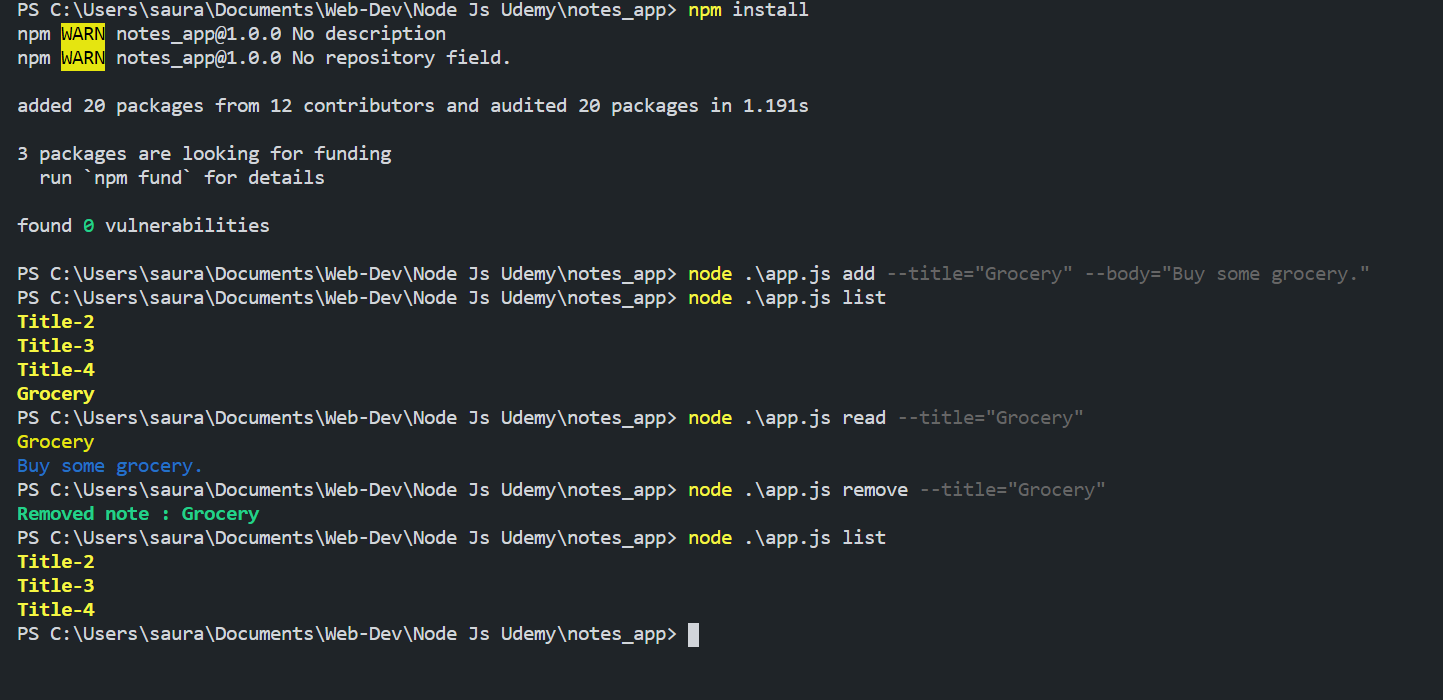 GitHub - Saurav15/notes_app_CLI_nodejs: With this app you can add ...