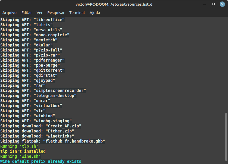 GitHub - Xalalau/Tux-Deployer: Automate the installation of your main packages on Ubuntu and its ...