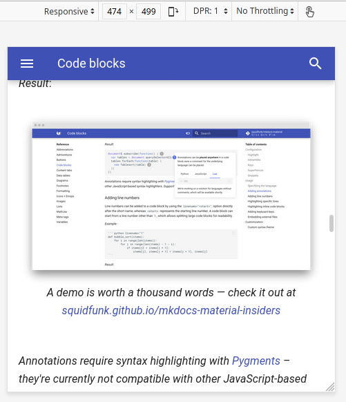 Scrollbar bleeding through header bar · Issue #2428 · squidfunk/mkdocs-material · GitHub