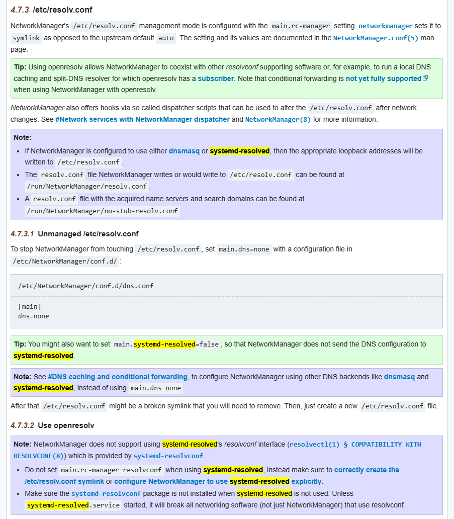 Container using network mode host does not get its resolv.conf updated when the host's resolv ...